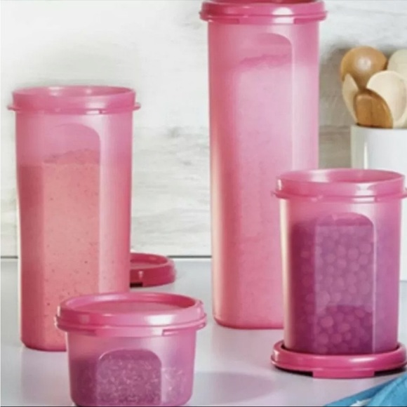 Tupperware | Kitchen | Tupperware Modular Mates Round 4 Piece Set ...